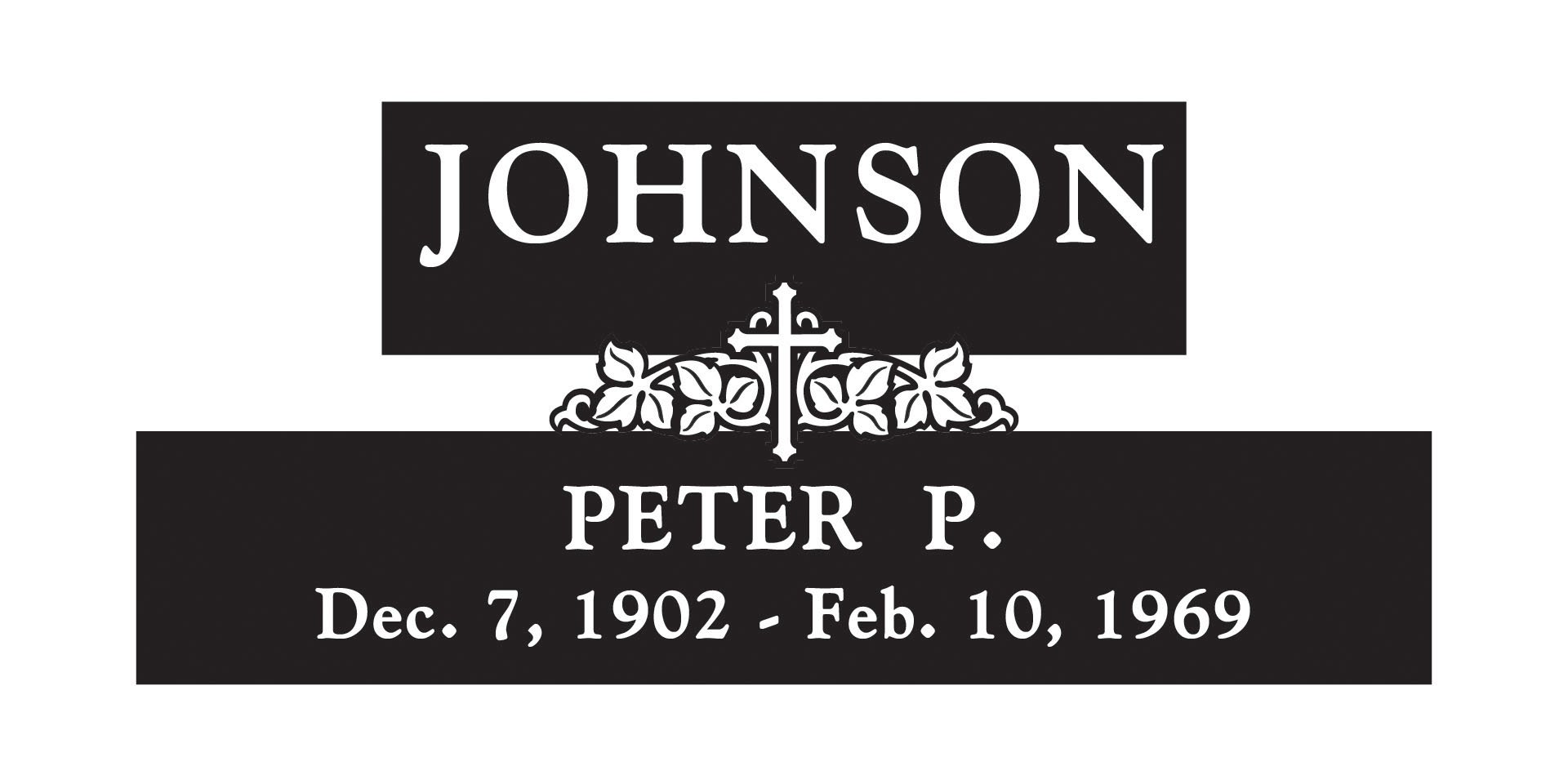 Headstone Border Design