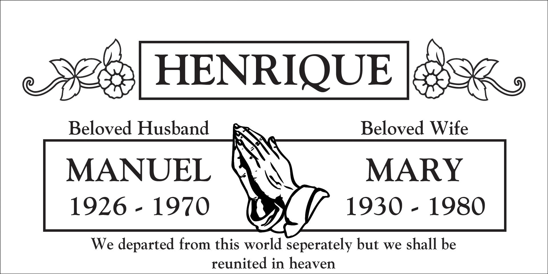 Headstone Catholic Design